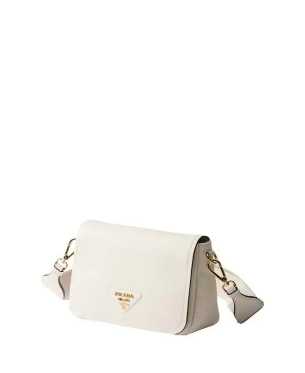 Prada Leather Shoulder Bag - White
