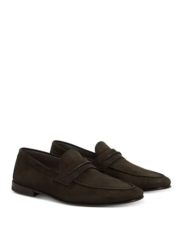 Zegna Secondskin Mocassin Loafer - Dark Brown