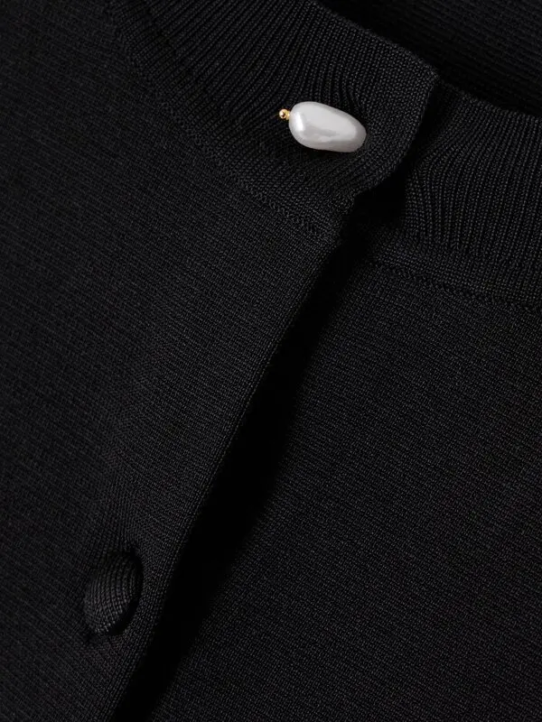 Carven Silk-blend Cardigan