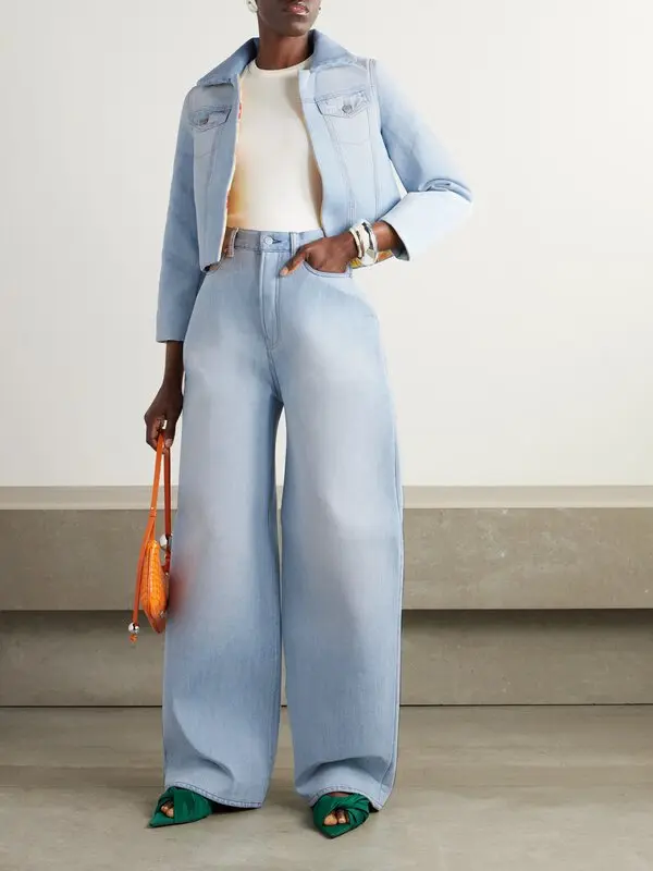 Acne Studios Cropped Denim Jacket
