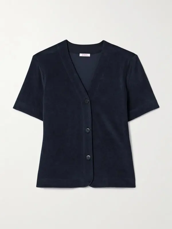 ERES Paresse Cotton-terry Top - Blue