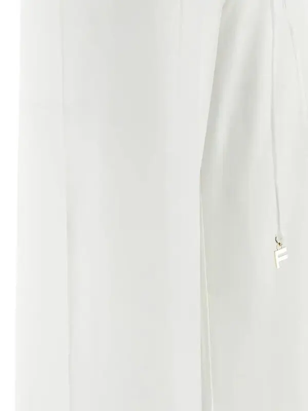FISICO Logo-charm Palazzo Trousers