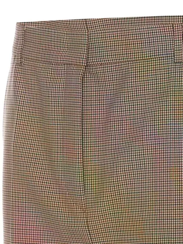 Sportmax Checked Mini Skirt