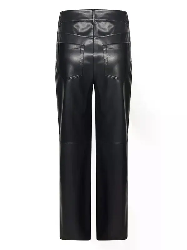 Max Mara Faux-leather Trousers