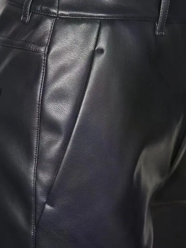 Max Mara Faux-leather Trousers