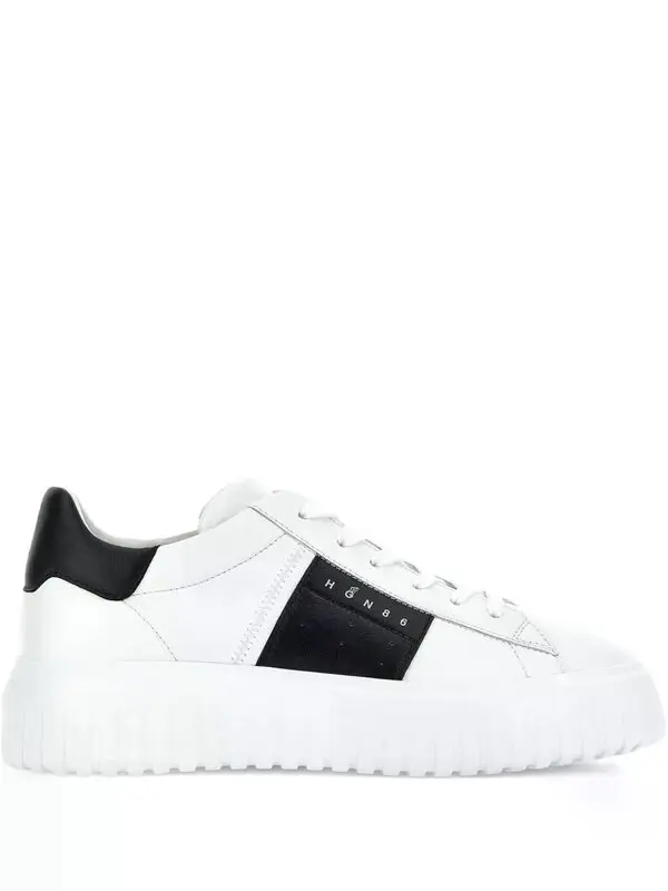Hogan H-stripes Sneakers - White