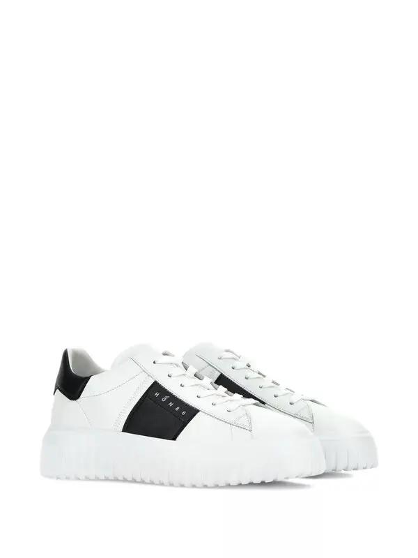 Hogan H-stripes Sneakers - White