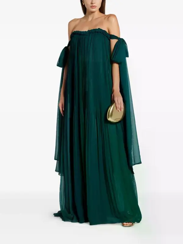 LEO LIN Camila Off-shoulder Maxi Dress