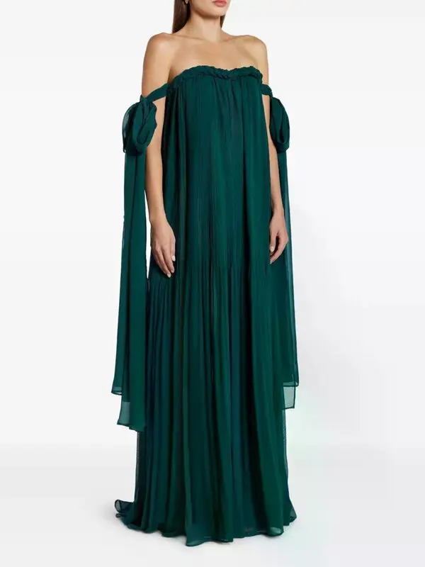 LEO LIN Camila Off-shoulder Maxi Dress