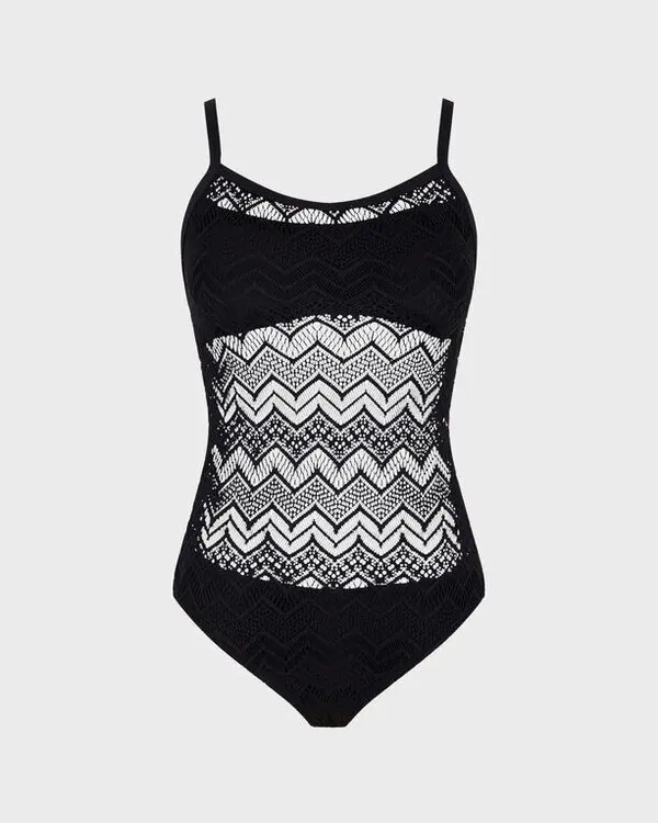 Vilebrequin Lisanne Lace One-piece Swimsuit - Black