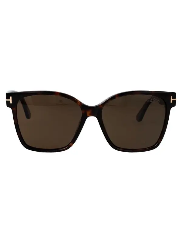 TOM FORD Iris-02 Sunglasses Ft1312 52h - Avana Scura / Marrone Polar