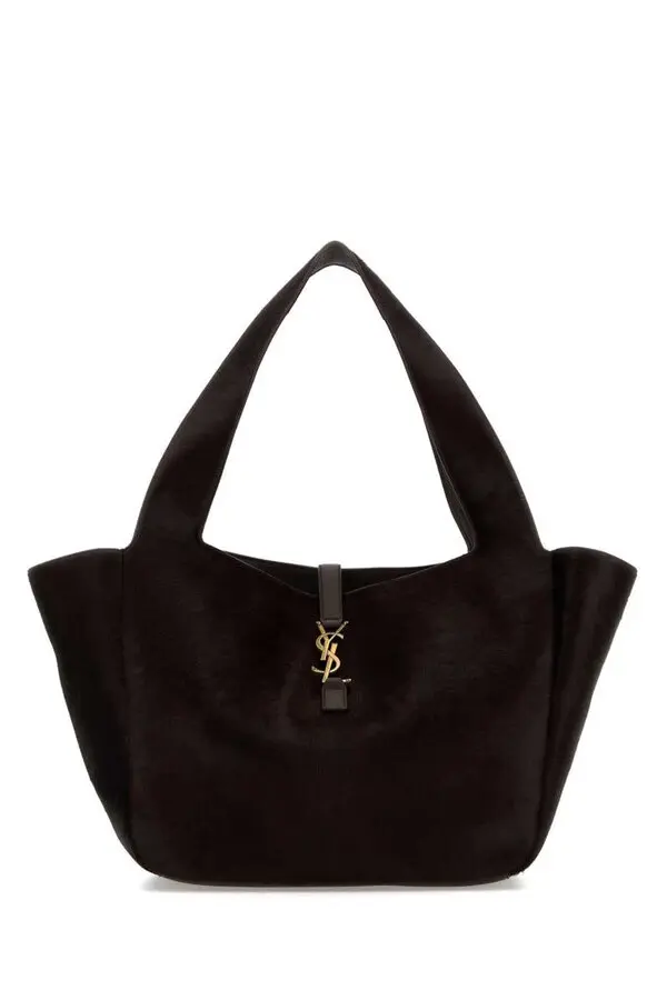 Saint Laurent Le 5 Ã 7 Bea Shopping Bag - Brown