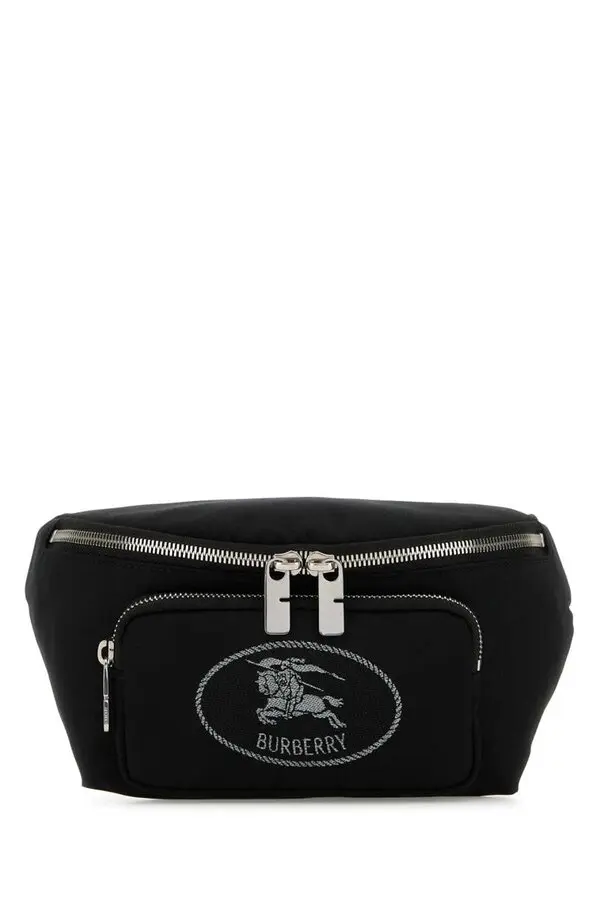 Burberry Canvas Belt Bag - Black