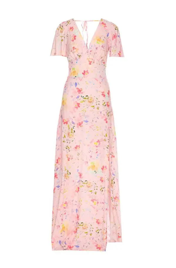 MAR DE MARGARITAS Dora Floral Dress - Pink