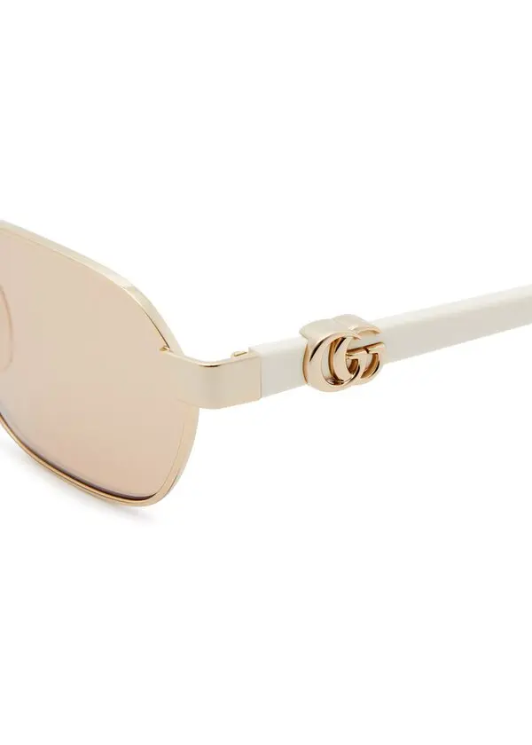 Gucci Eyewear Oval-frame Sunglasses