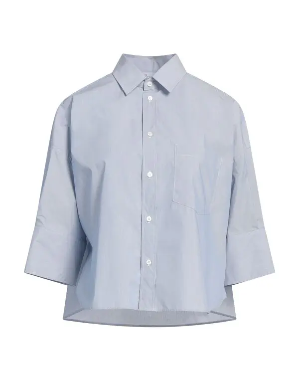 Red Valentino Striped Cotton Polyester Shirt