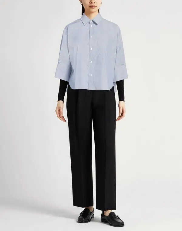 Red Valentino Striped Cotton Polyester Shirt