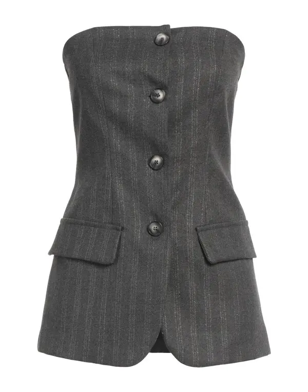 VICOLO Tube Top - Grey