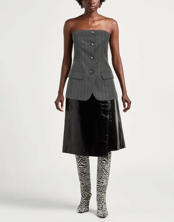 VICOLO Tube Top - Grey