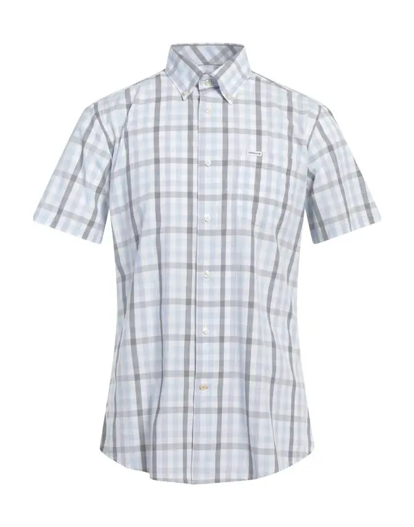 Barbour Shirt Size Cotton - Blue