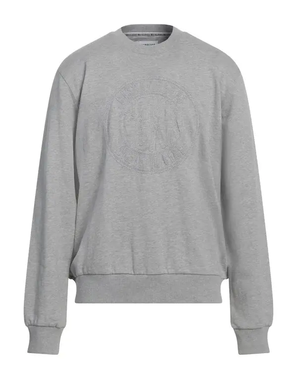BIKKEMBERGS Cotton French Terry Sweatshirt - Grey