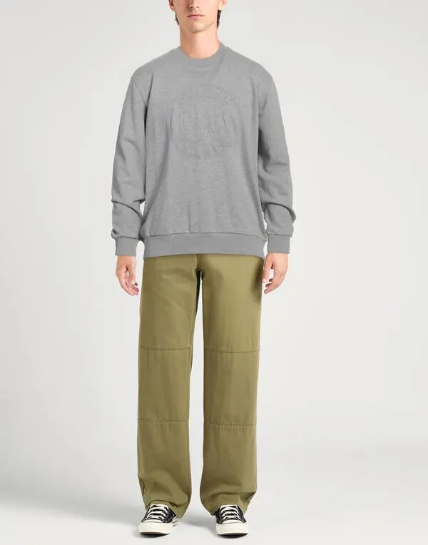 BIKKEMBERGS Cotton French Terry Sweatshirt - Grey