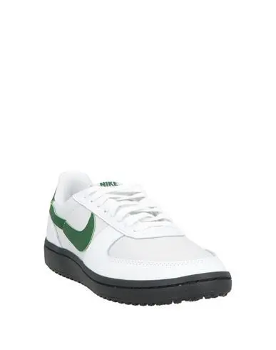 Nike Low Top Sneakers In Leather And Textile Fibers