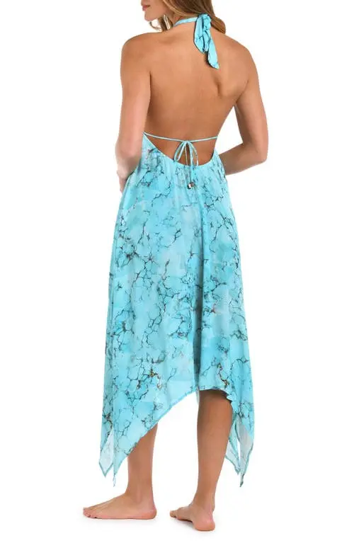 L'Agence Umma Plunge Cover-up Dress