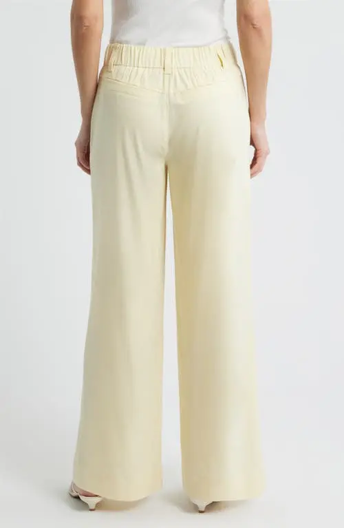 Wit & Wisdom Skyrise Straight Leg Pants - Lemon Lush