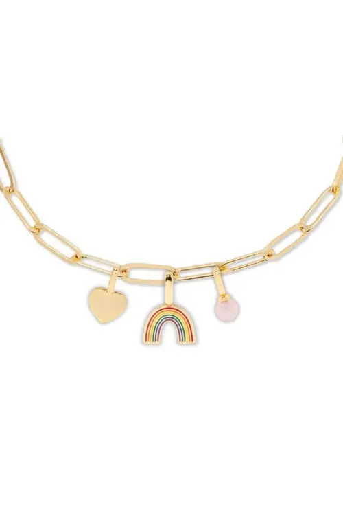 EMMA RAE Multi Charm Necklace