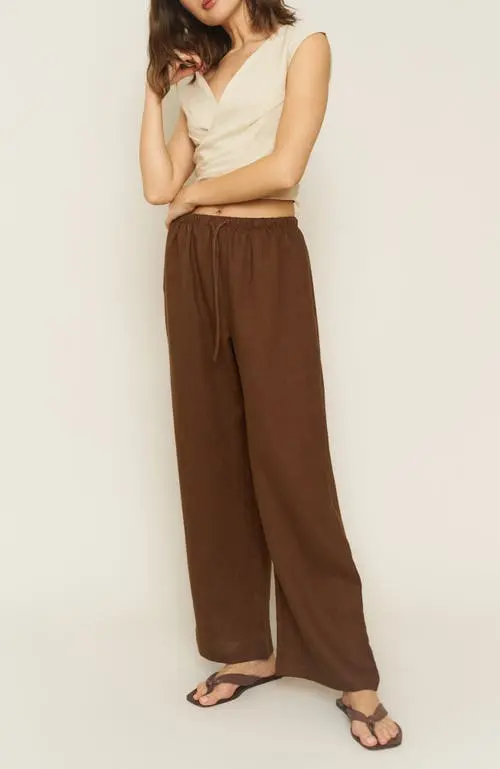 WHIMSY + ROW Kira Pants - Chocolate