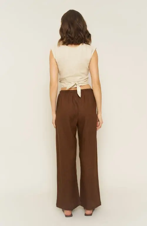 WHIMSY + ROW Kira Pants - Chocolate