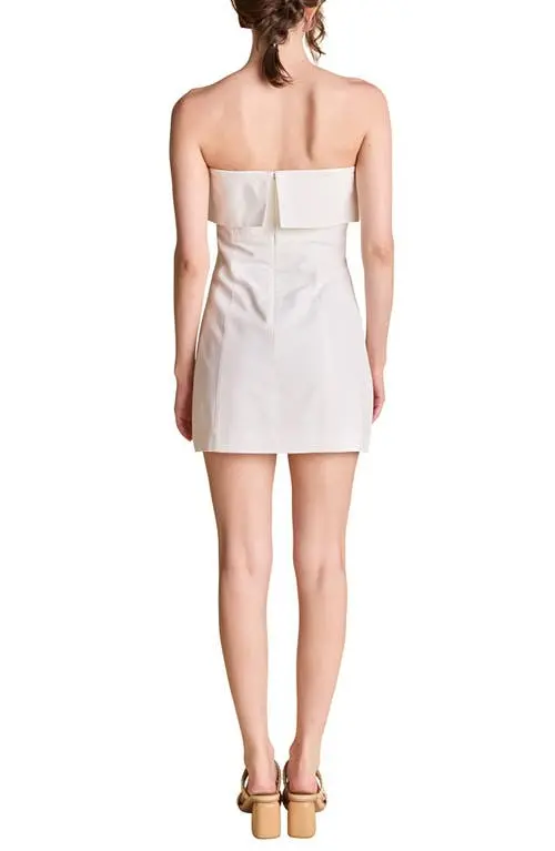 Endless Rose Strapless Mini Dress - White