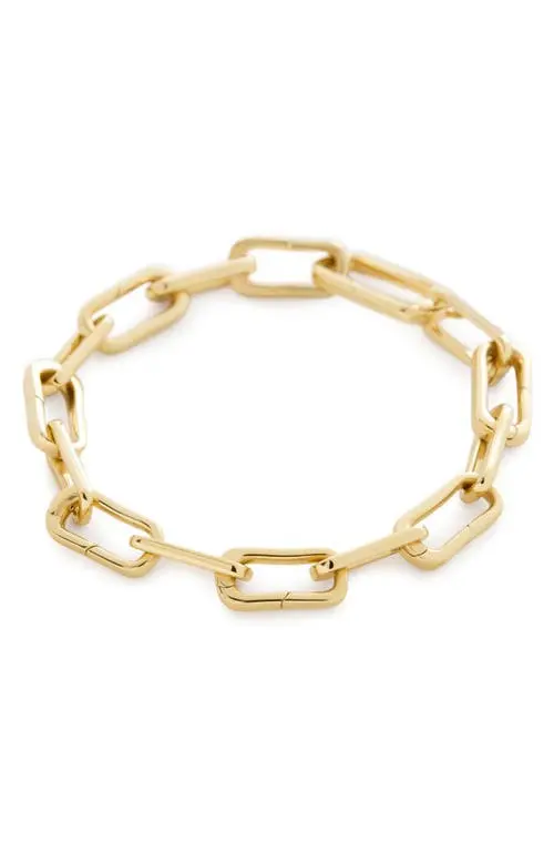 Monica Vinader Alta Capture Charm Bracelet - 14kt Solid Gold