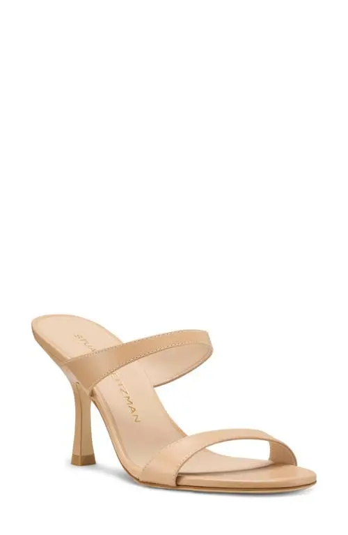 STUART WEITZMAN Nudist Sandal - Adobe Smooth Calf