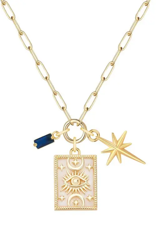 EMMA RAE Celestial Luxe Everlink Charm Necklace