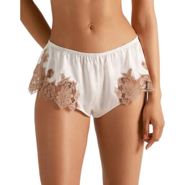 Kiki De Montparnasse Orchid Tap Short - Ivory/sucre