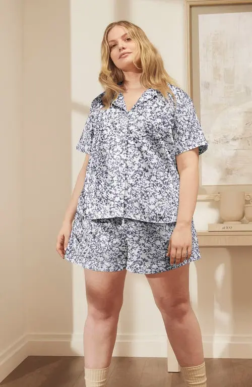 BOLL & BRANCH Signature Garden Print Sleep Shorts