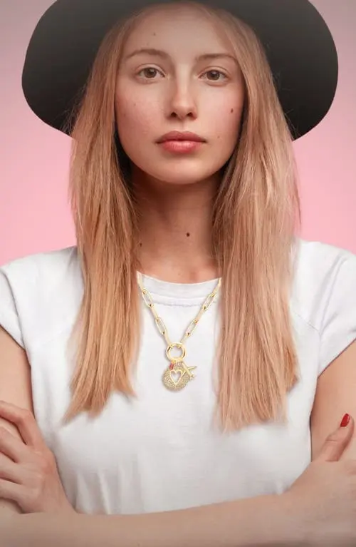 EMMA RAE Explorer Luxe Everlink Charm Necklace