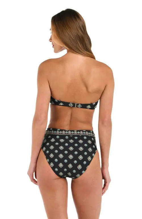 L'Agence Alexandra Underwire Bikini Top - Black