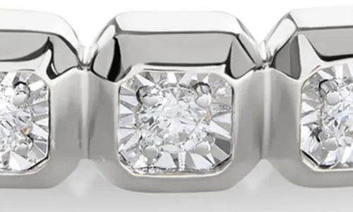 Monica Vinader Asscher Lab Grown Diamond Bangle