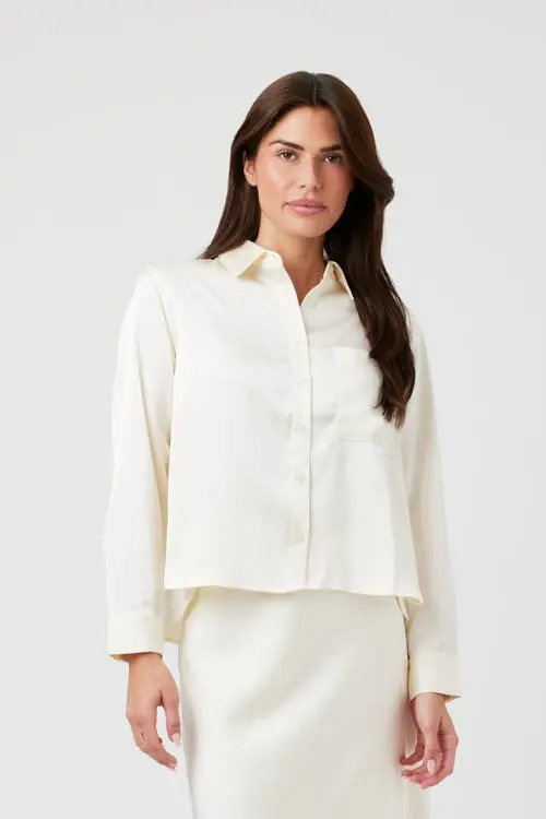 BY TESS COLLECTION Ella Blouse - Ivory