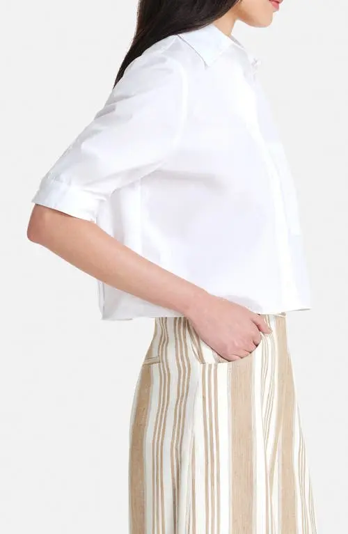 TWP Cotton Button-up Shirt - White
