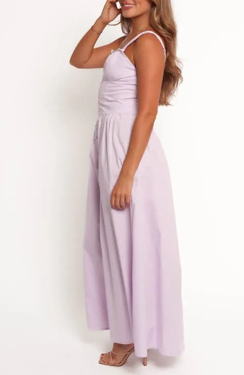 PETAL & PUP Bellus Lace Trim Sleeveless Maxi Dress