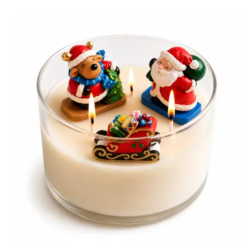 SOUTHLAKE GIFTS Christmas Candle Bowl - Multi