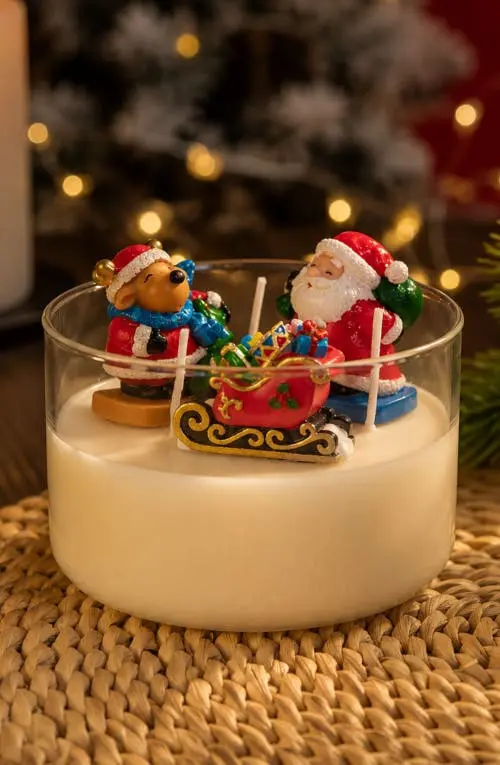 SOUTHLAKE GIFTS Christmas Candle Bowl