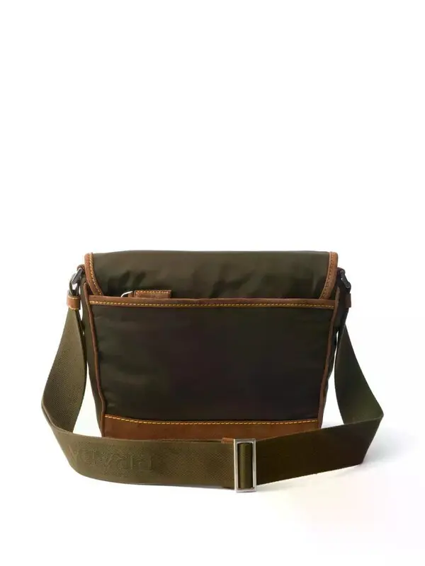 Prada Triangle-logo Shoulder Bag - Green
