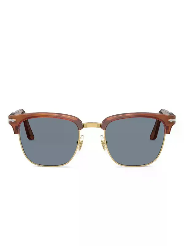 Persol Square Frame Sunglasses - Brown