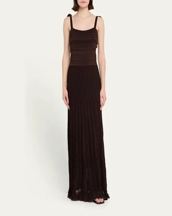 Zimmermann Lucky Metallic Maxi Dress