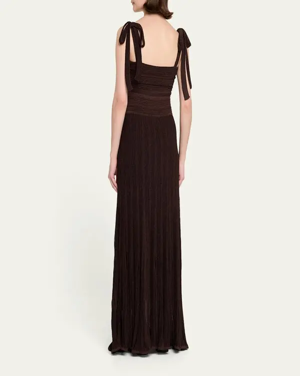 Zimmermann Lucky Metallic Maxi Dress